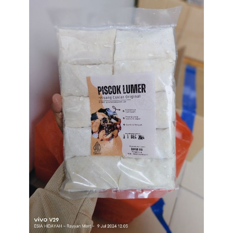 Jual PISANG COKLAT LUMER | PISCOK LUMER isi 10 pcs | Shopee Indonesia