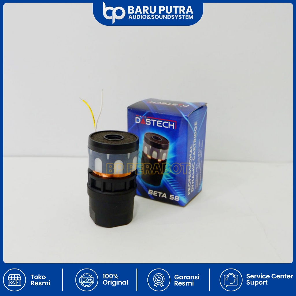 Jual Spull Microphone DASTECH BETA 58 / Spul Mic BETA-58 Proffesional ...