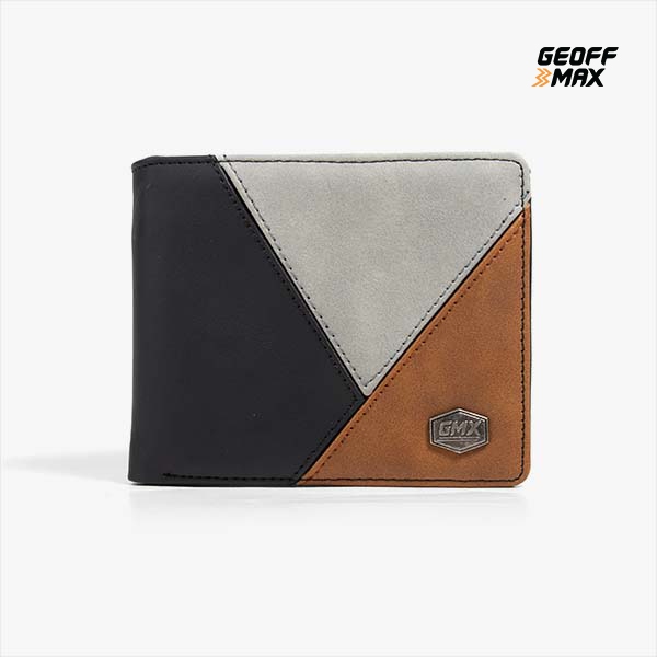Jual Geoff Max - Briley Black Brown Bifold | Wallet | Dompet | Dompet ...