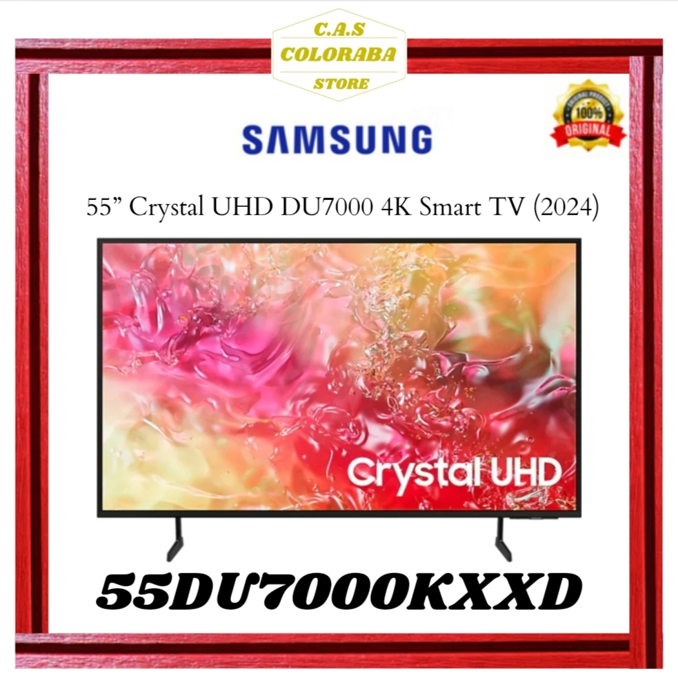 Jual TV SAMSUNG UA55DU7000 SMART TV 55 INCH LED 4K UHD 55DU7000 55DU 55DU70 UA55DU7000KXXD ...