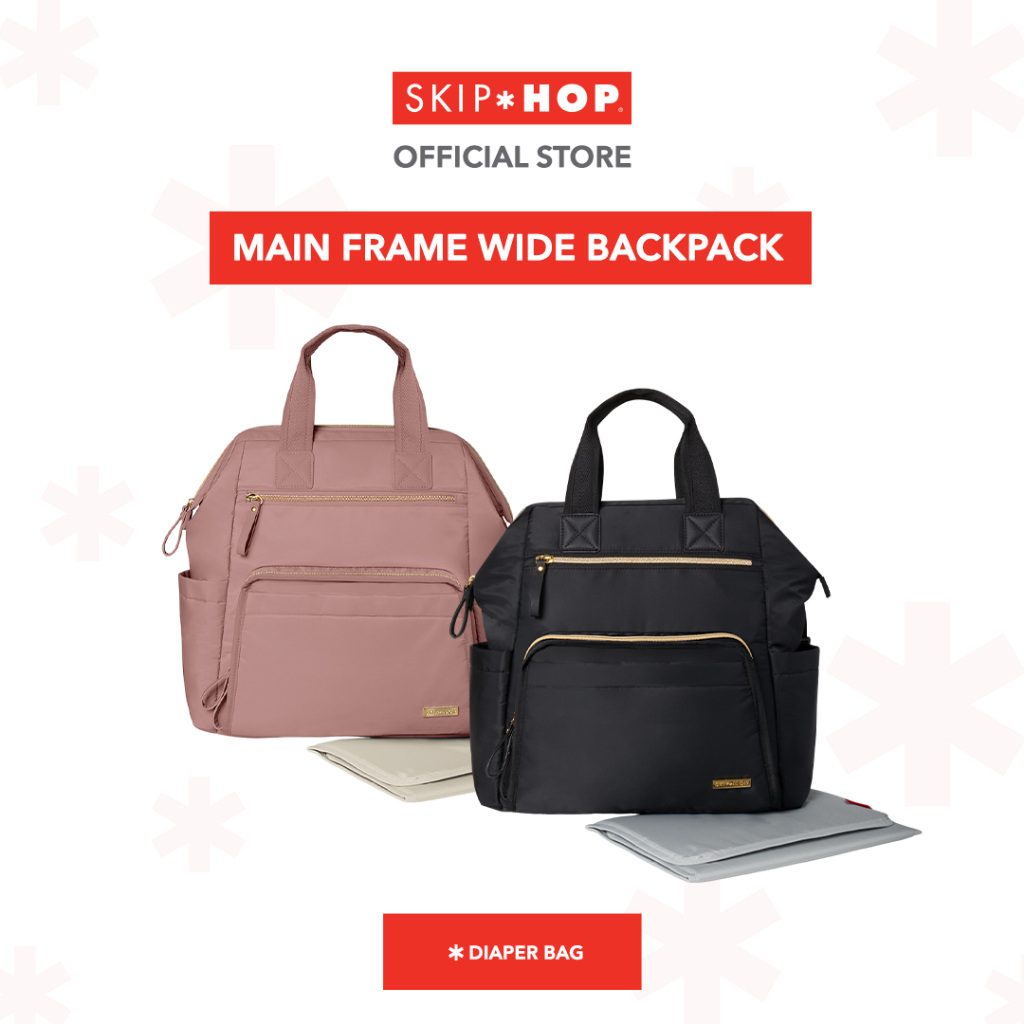 Jual Skiphop Main Frame Wide Open Backpack - Diaper Bag/Tas Popok Bayi ...
