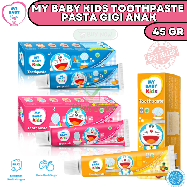 Jual My Baby Kids Toothpaste 45 gr | Shopee Indonesia