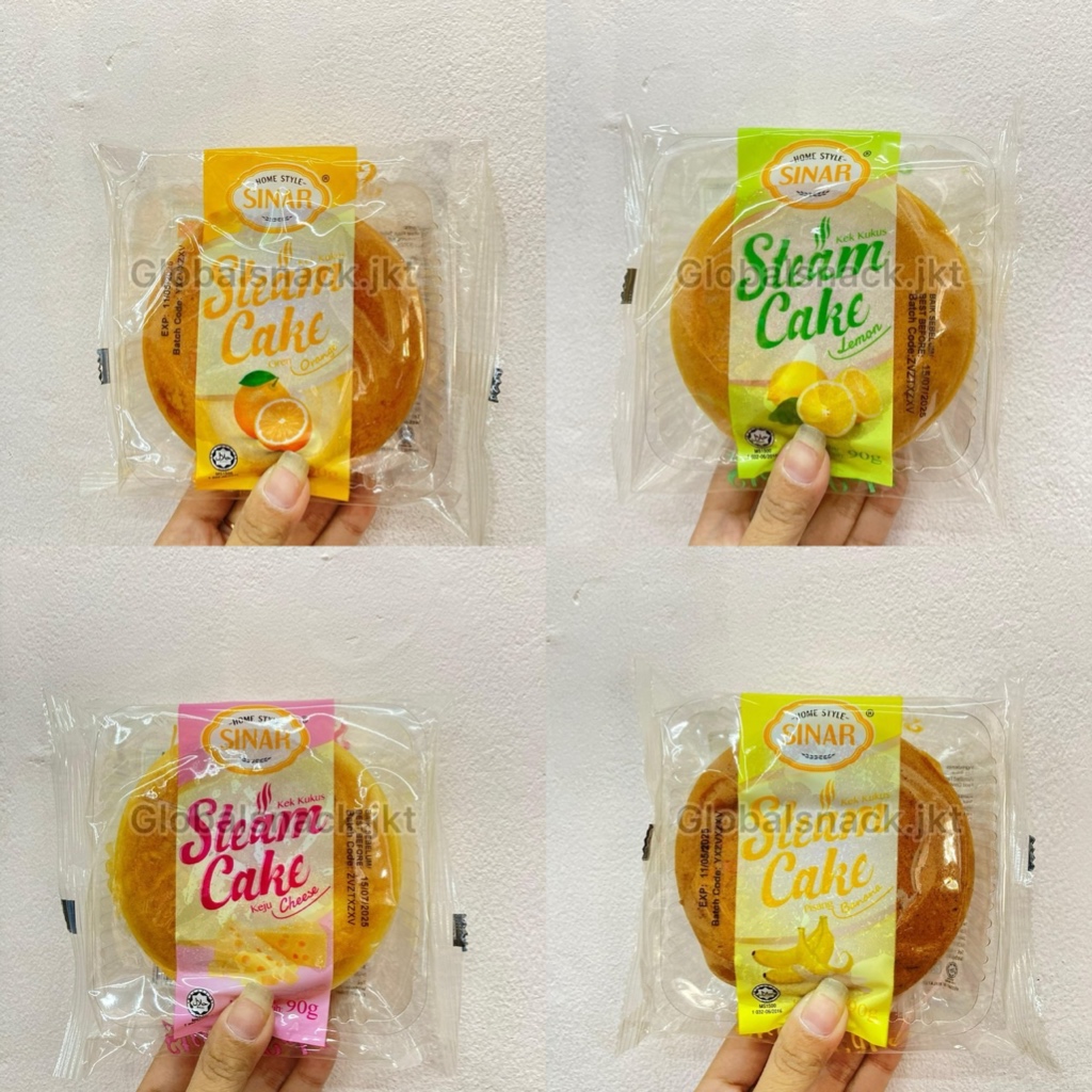 Jual HOME STYLE SINAR STEAM CAKE LEMON / ORANGE / BANANA / | Shopee ...
