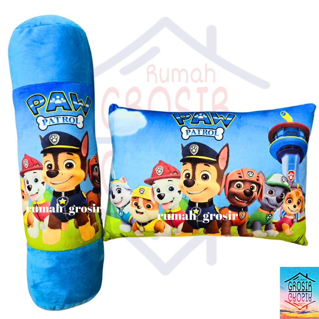 Jual Bantal Guling Paw Patrol Lucu Mewah | Shopee Indonesia