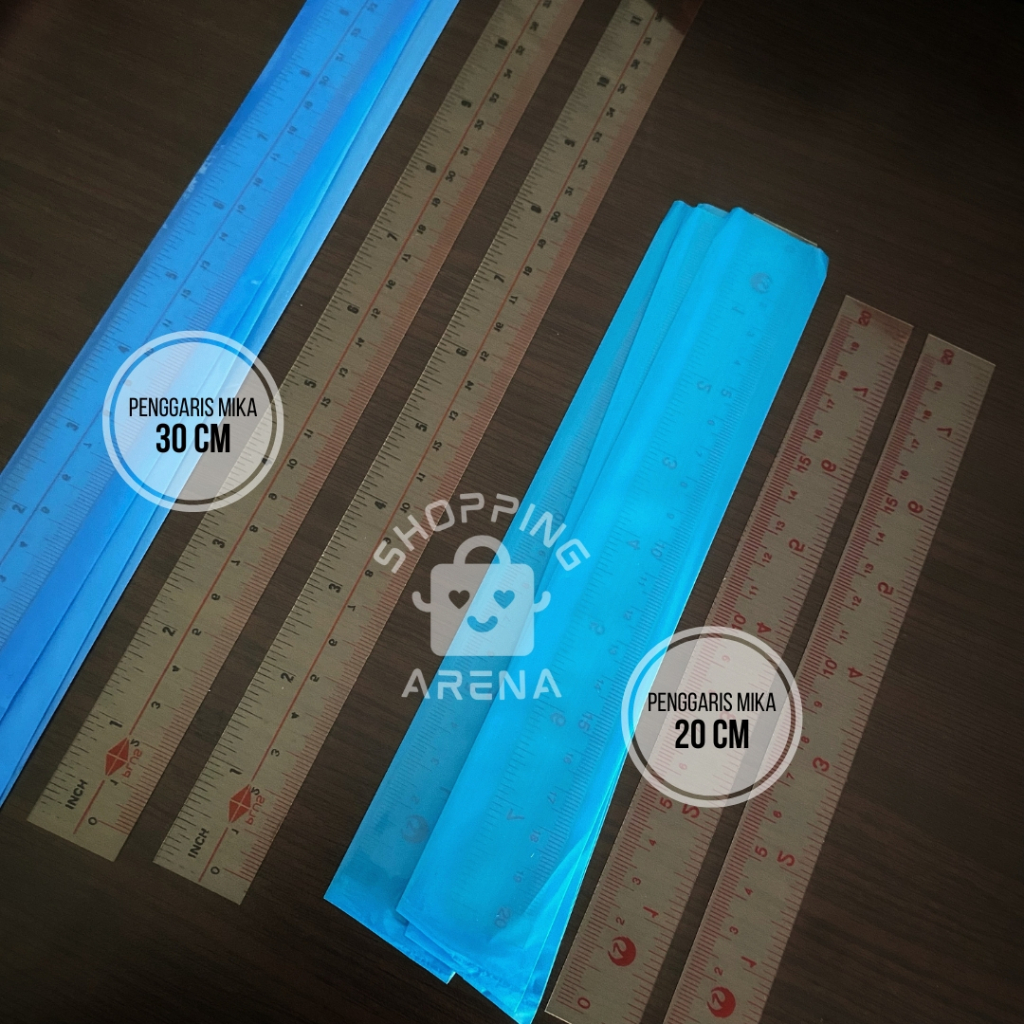 Jual Jual Penggaris 30cm 20cm MIKA LENTUR Garisan Ukur Ruler School ...