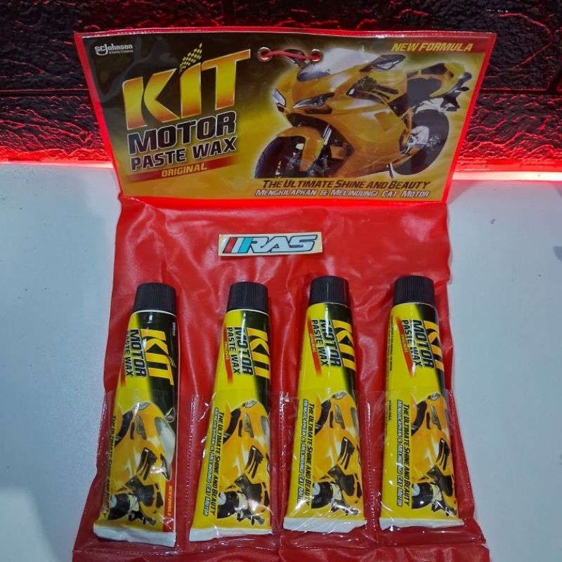 Jual Kit Motor Paste Wax Original 60 gr Pengkilap body Motor Mobil ...