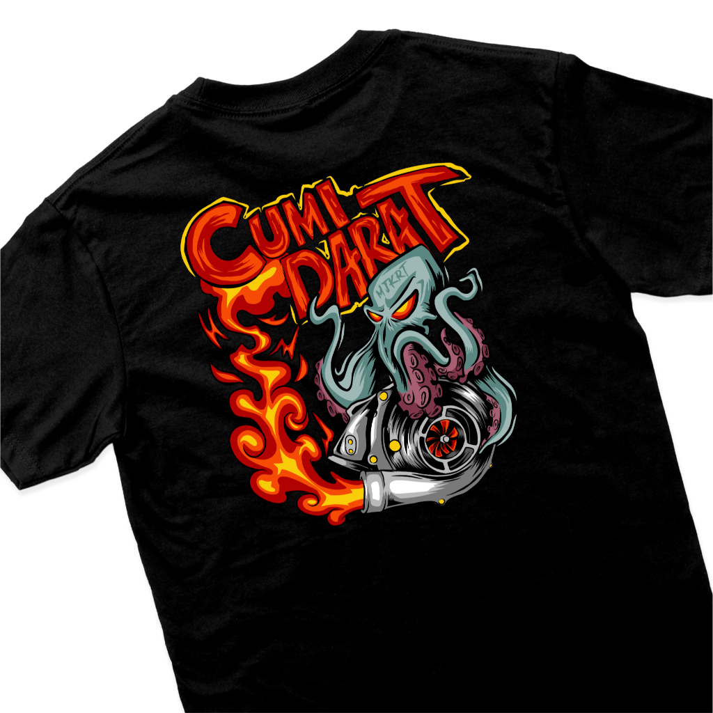 Jual Kaos Cumi Cumi Darat Angry - Kaos Diesel War Mobil - Kaos Racing ...