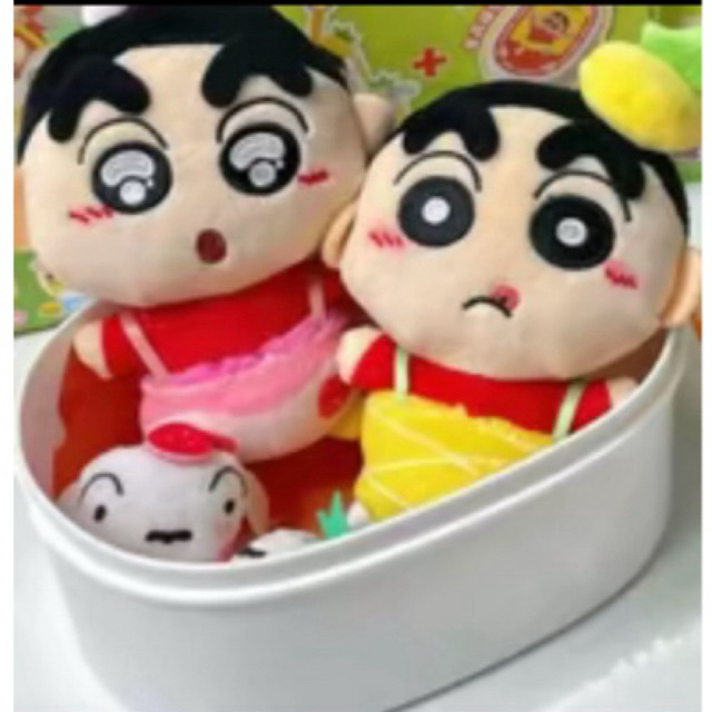 Jual Crayon shinchan boneka edisi box lunch bento blind box | Shopee ...