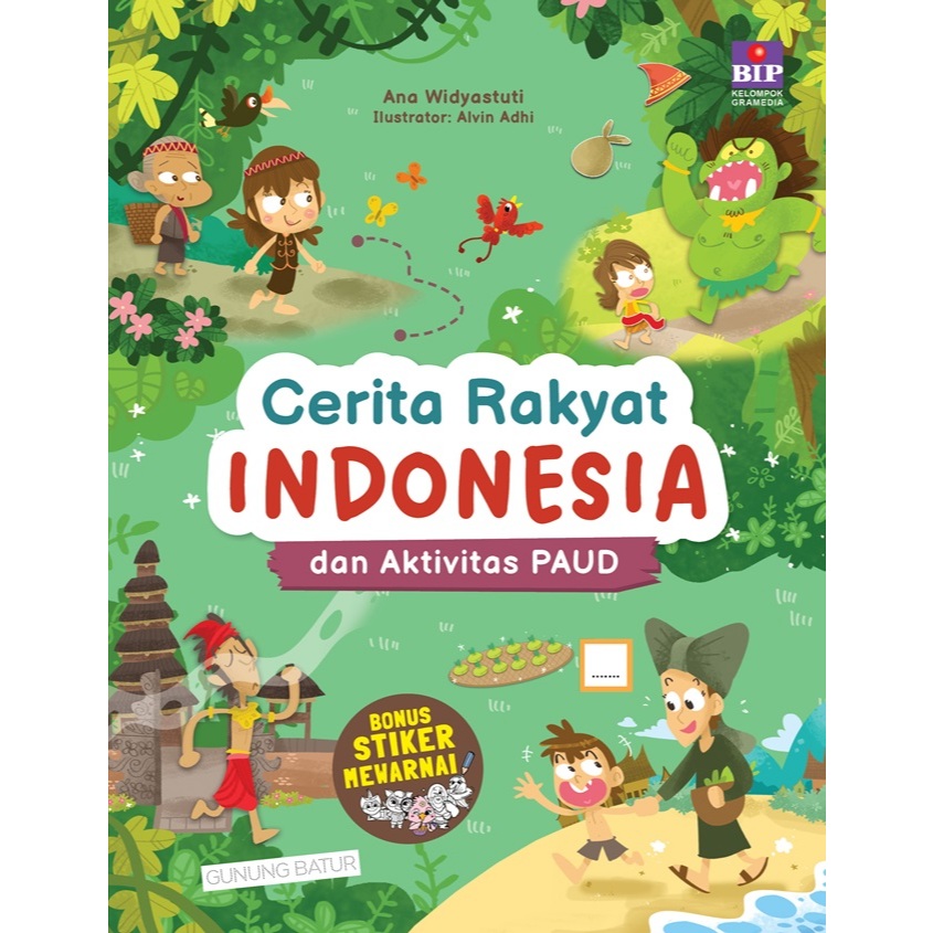 Jual Gramedia MKG - Cerita Rakyat Indonesia dan Aktivitas PAUD - Ana Widyastuti | Shopee Indonesia