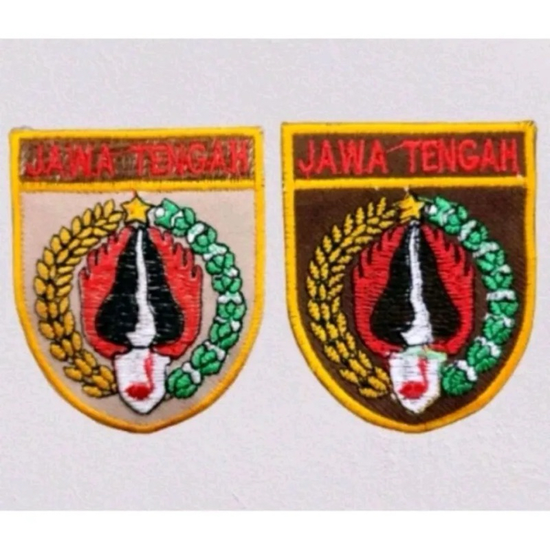 Jual Bed Kwarda Jawa Tengah Emblem Bet Pramuka Bordir | Shopee Indonesia