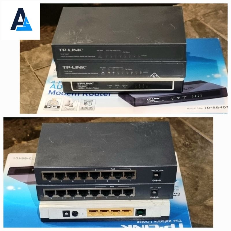 Jual TP-LINK TL-SF1008P 8 PORT + 4PORT POE 10/100MBPS SWITCH | Shopee ...