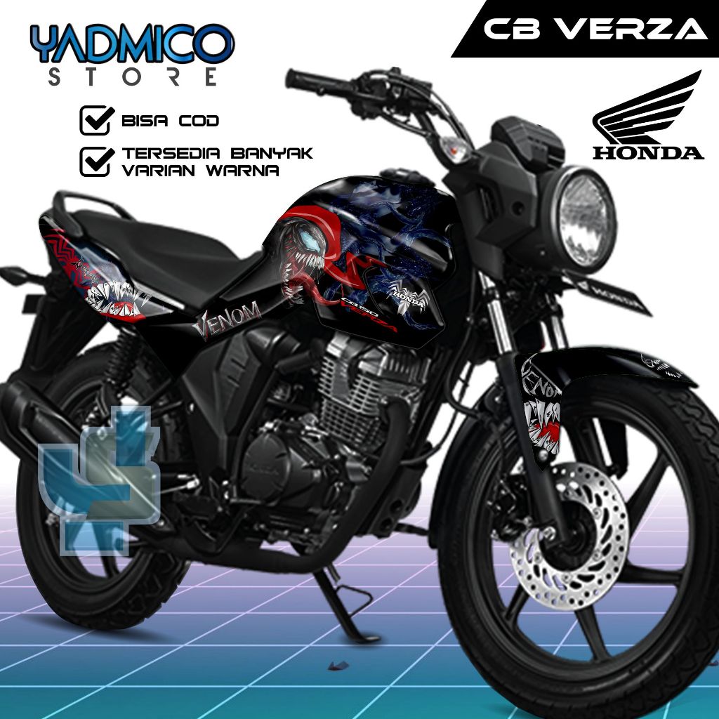 Jual 【PROMO】Decal CB Verza Full Body / Stiker Motor CB Verza 150 ...