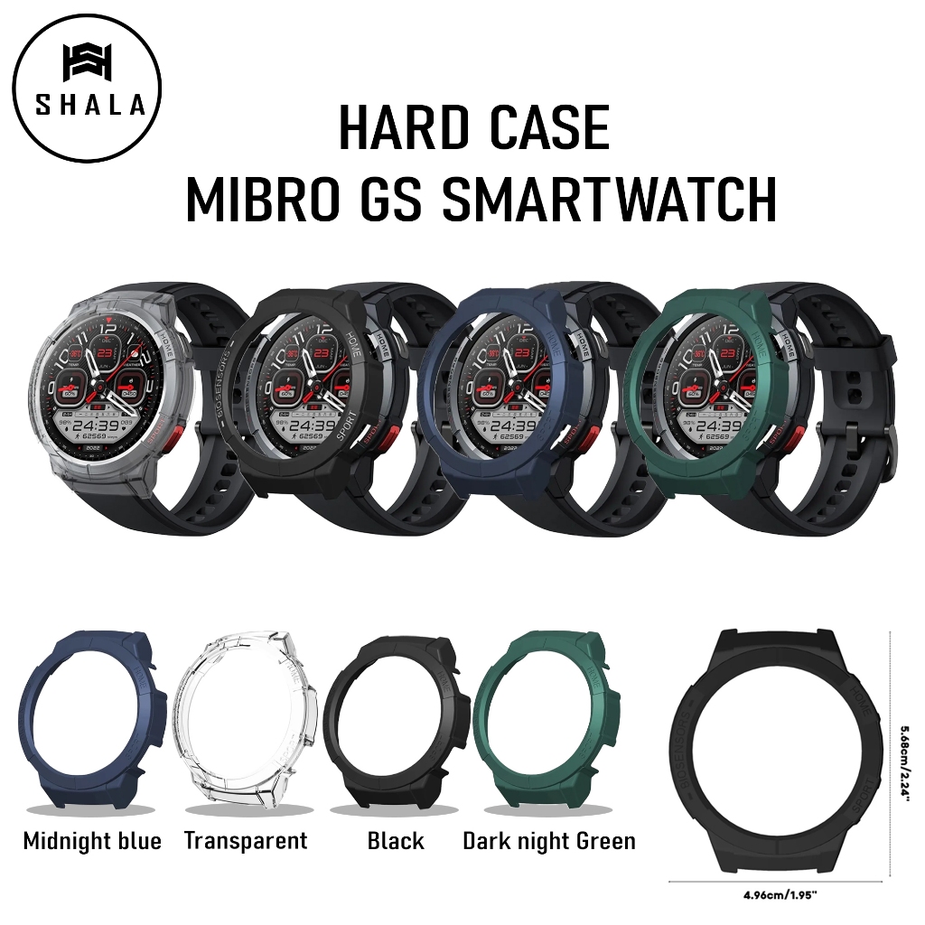 Jual Hard Case Mibro Watch GS Smartwatch Casing Bumper Cover Protector ...