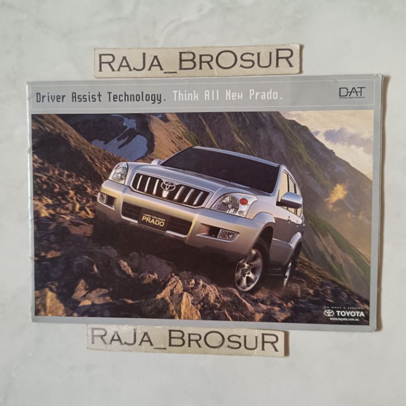 Jual Poster brosur katalog booklet Toyota Land Cruiser Prado | Shopee ...