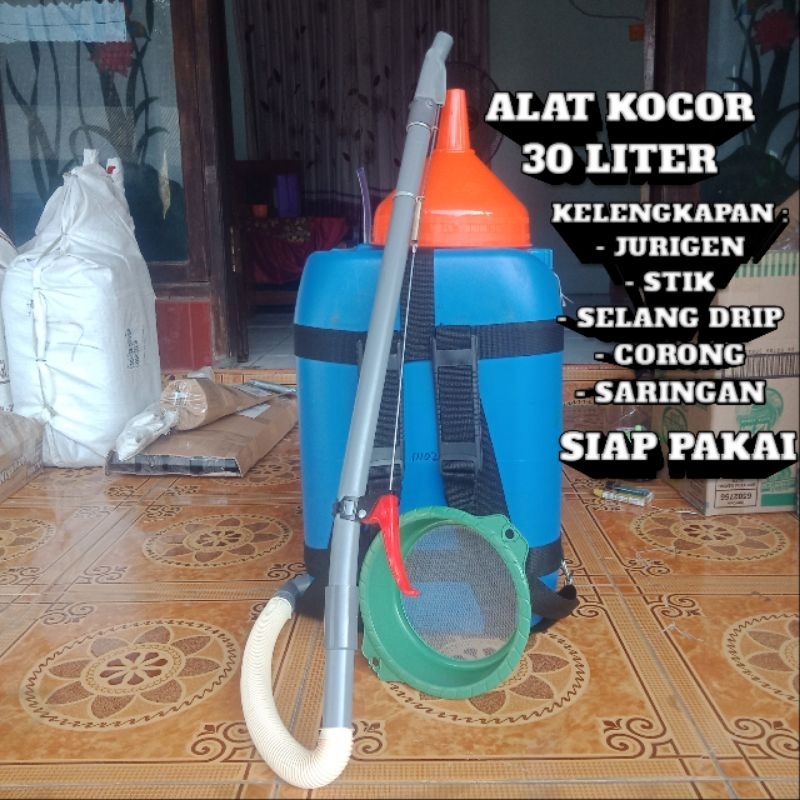 Jual alat kocor pupuk cair kapasitas 30 Liter kempu kocor tanaman ...