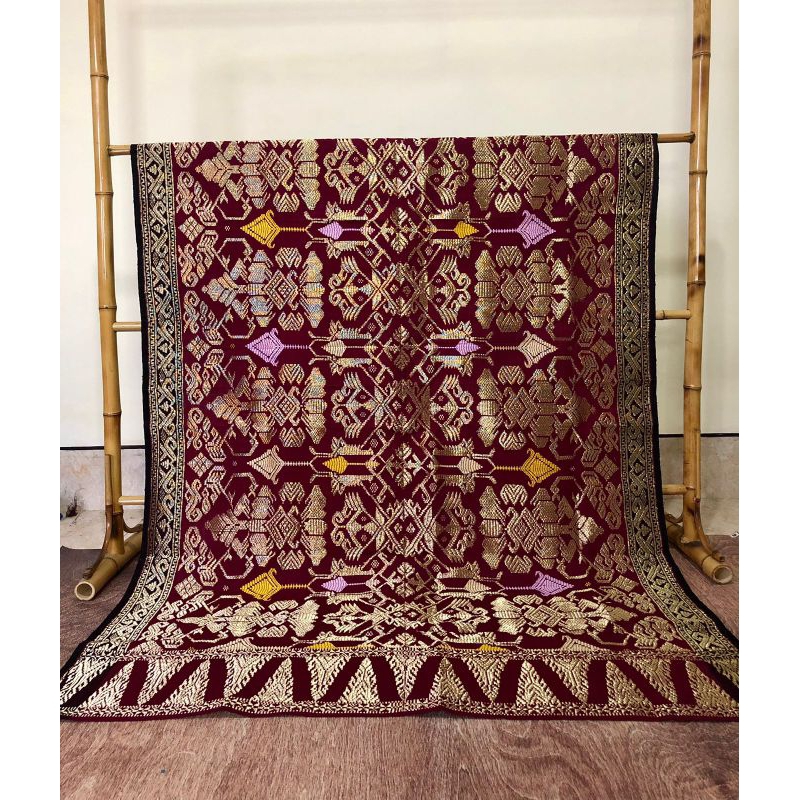 Jual Songket Sidemen Banyumas Palembang (asli tenunan bukan bordir) | Shopee Indonesia