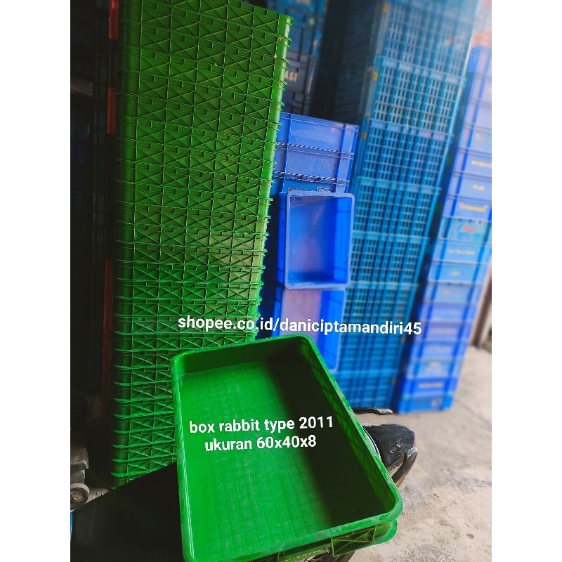 Jual box container rabbit type 2011, box plastik industri, box roti ...