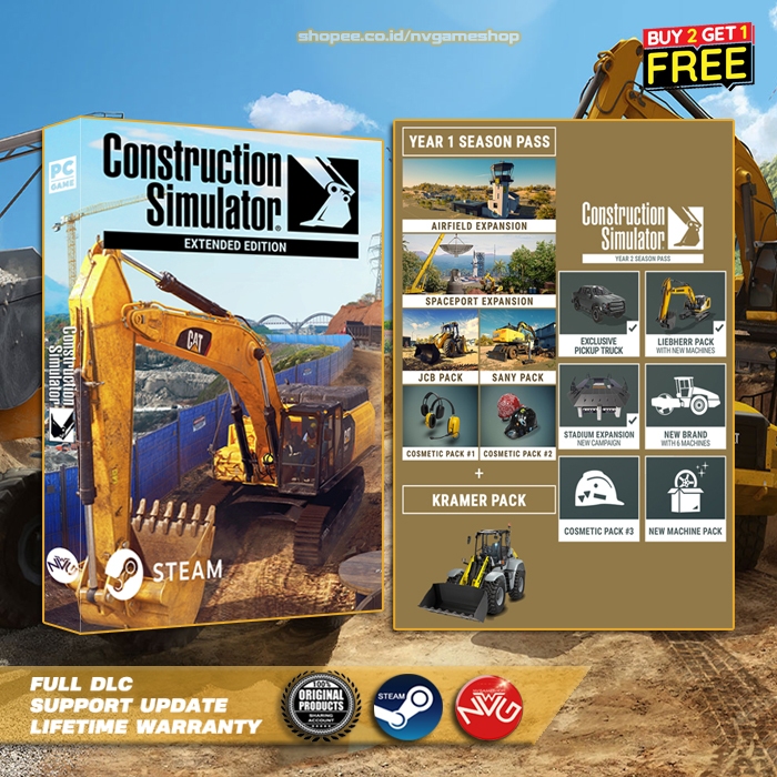 Jual Construction Simulator Titanium Edition PC Original | Shopee Indonesia