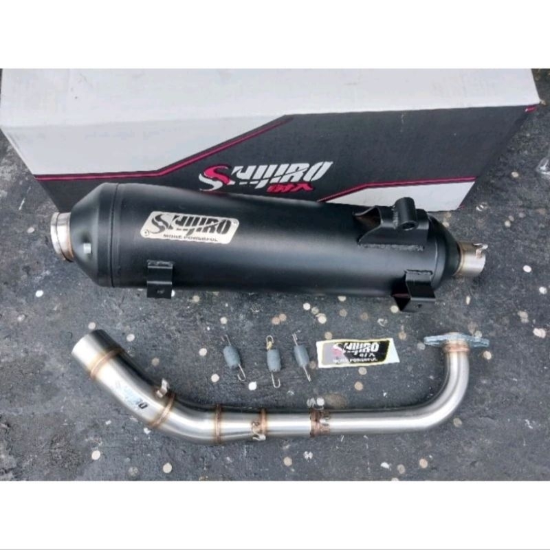Jual KNALPOT STANDAR RACING SHIJIRO TYPE MONSTER X SERIES FOR AEROX N ...