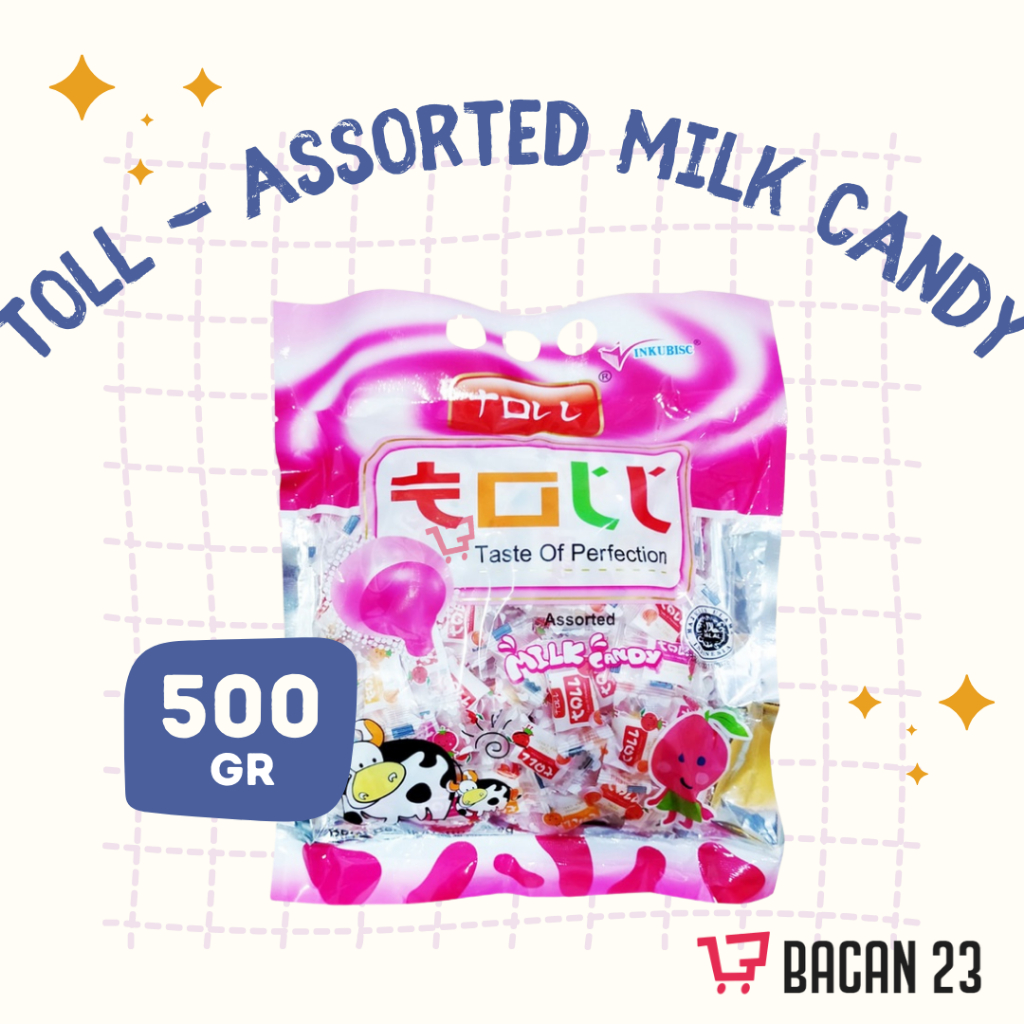 Jual Toll Milk Candy Assorted (500gr) Permen Susu Korea | Shopee Indonesia