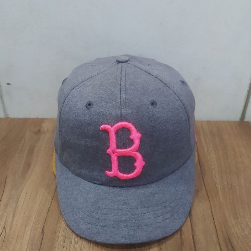 Jual TOPI MLB BOSTON ORIGINAL VISOR PENDEK | Shopee Indonesia