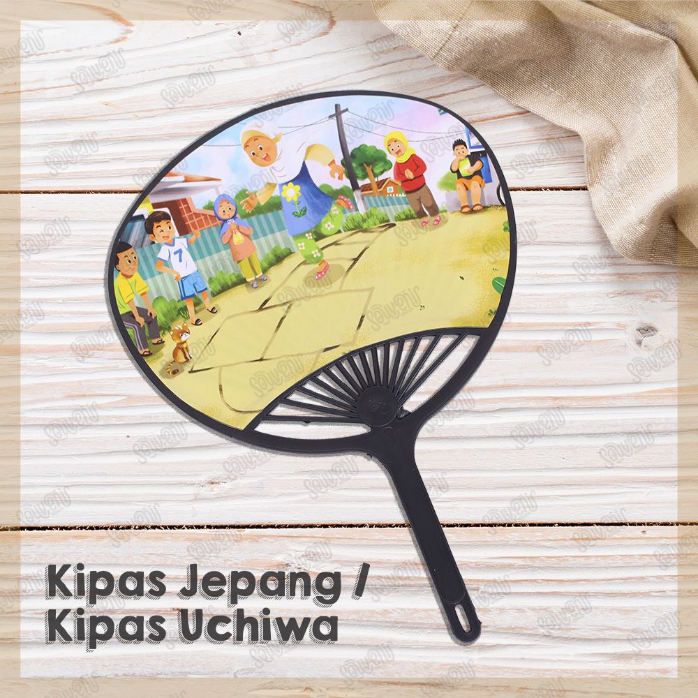 Jual Kipas Tangan KERANG JEPANG KIPAS UCHIWA CUSTOM FREE DESAIN ...
