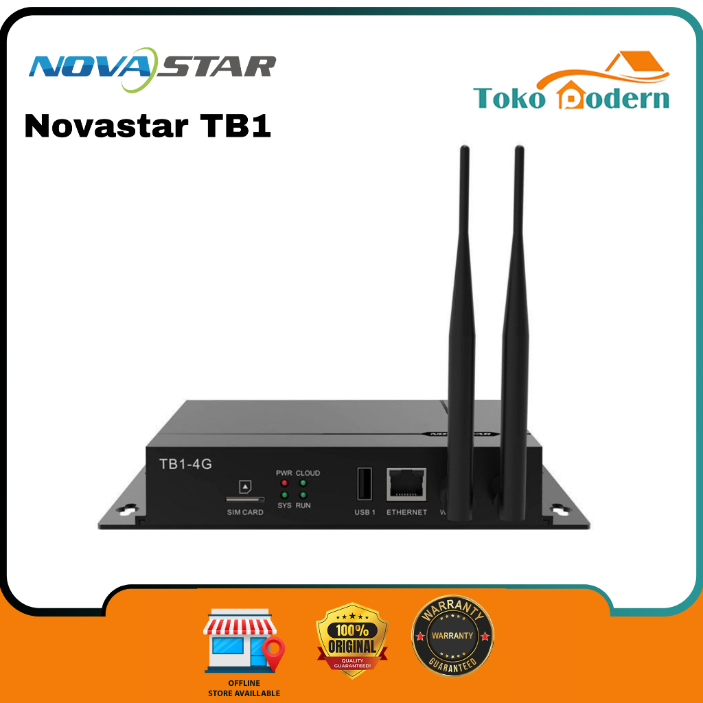 Jual Novastar Taurus TB1 TB1-4G Multimedia Player LED Videotron ...