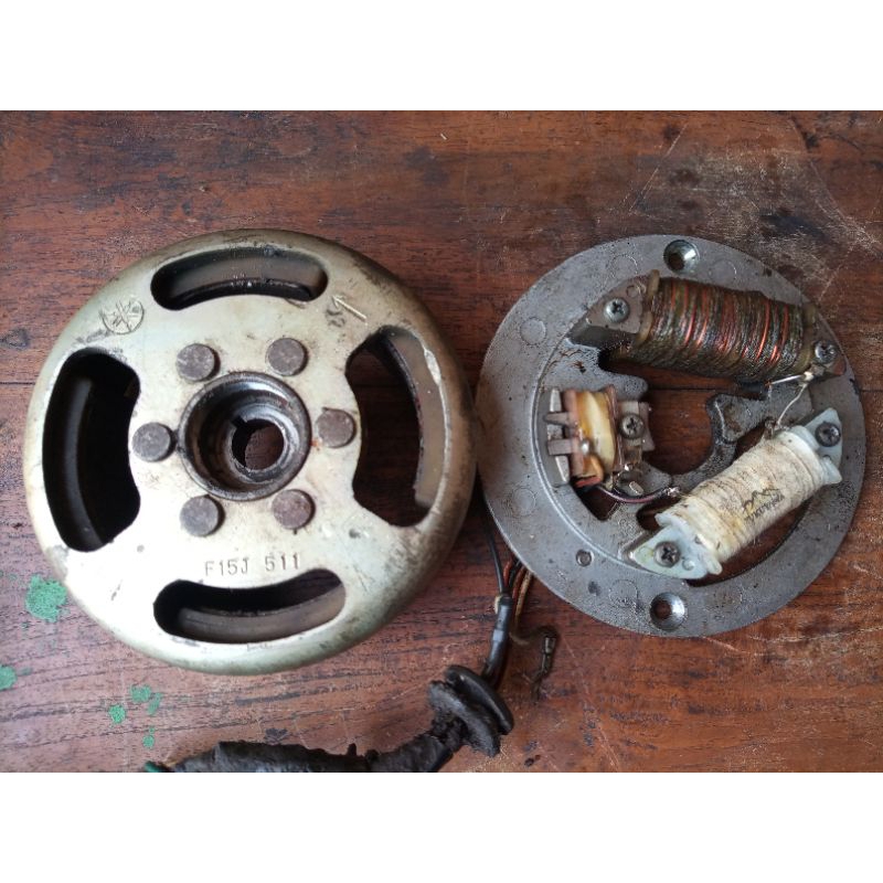Jual SPUL SET MAGNET YAMAHA SUPER DELUXE ORIGINAL | Shopee Indonesia