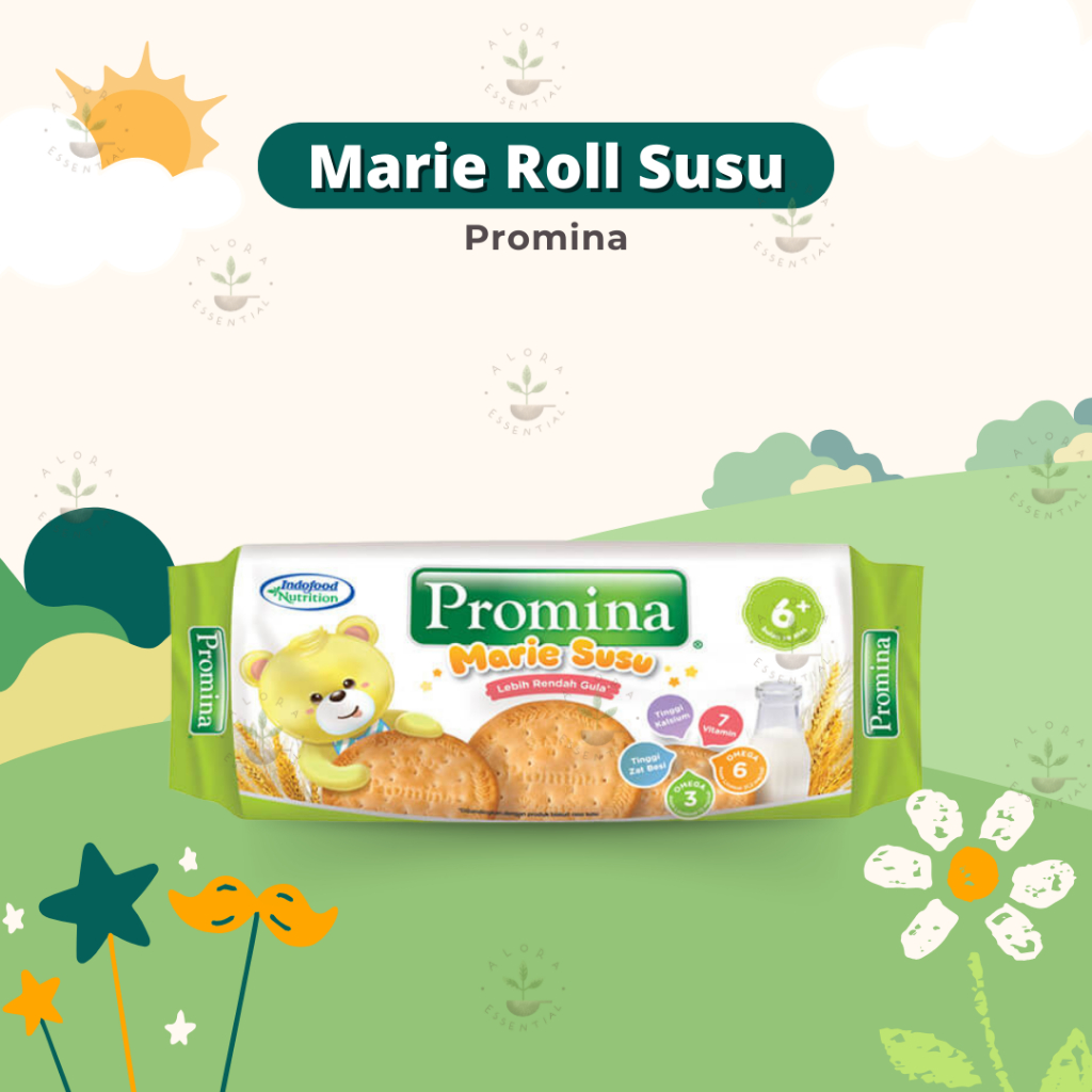 Jual Promina Biskuit Marie Roll Susu 150g 6mo+ | Shopee Indonesia