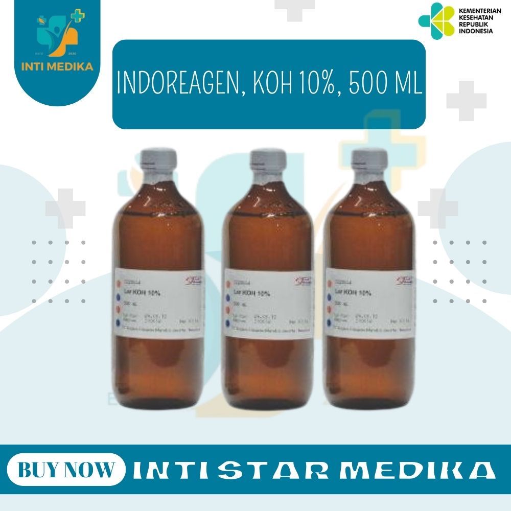 Jual INDOREAGEN, KOH 10%, 500 ML | Shopee Indonesia