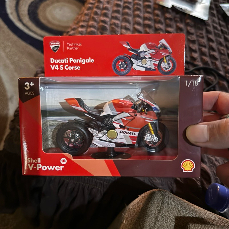Jual Maisto Shell Diecast Ducati Panigale V4 S Corse | Shopee Indonesia