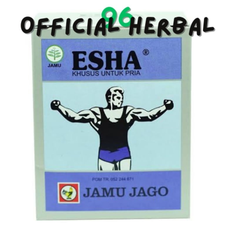 Jual jamu jago esha khusus pria isi (1box 10 sachet) | Shopee Indonesia