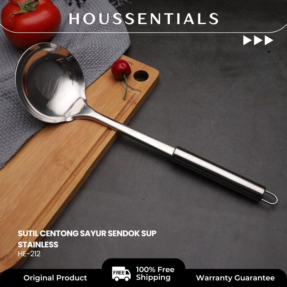 Jual Centong sayur/Centong Sop/Sendok Sayur Stainless Steel Ladle ...