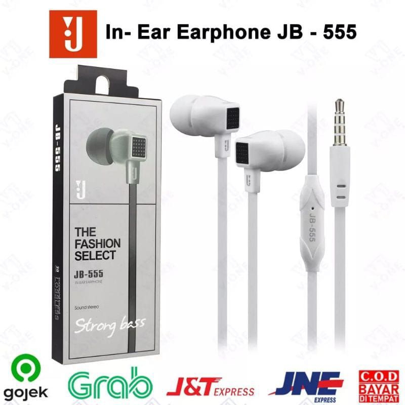 Jual Handsfree Earphone Handset JBL JB-555 Super Bass / Hf JBL J555 ...