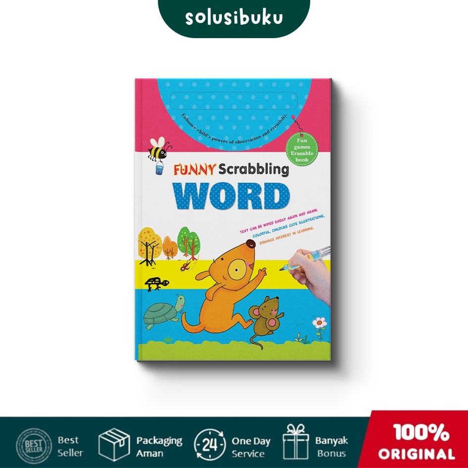 Jual Buku Funny Scrabbling: Word (Brilliant Books) | Shopee Indonesia