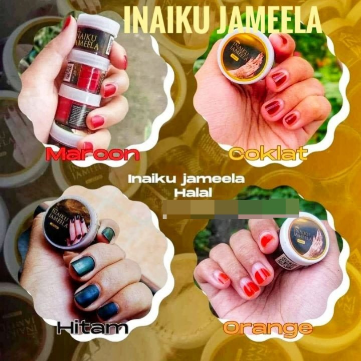 Jual INAIKU JAMEELA HENNA HALAL TEMBUS WUDHU | Shopee Indonesia