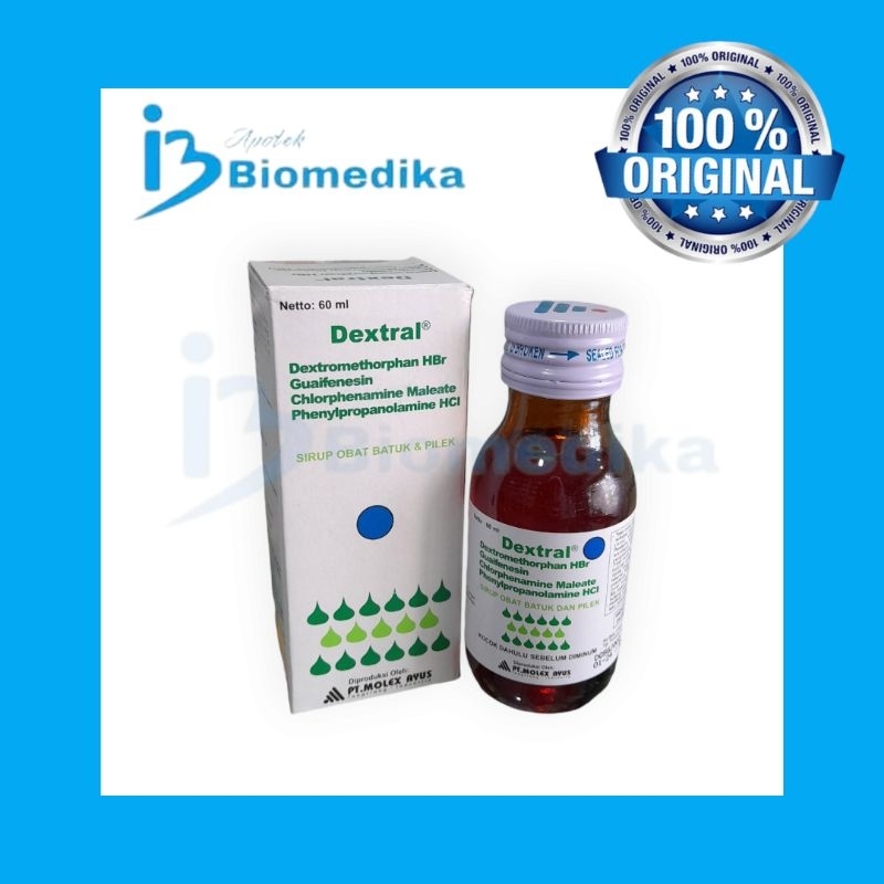 Jual Dextral Sirup Obat Batuk Anak 60 ml | Shopee Indonesia