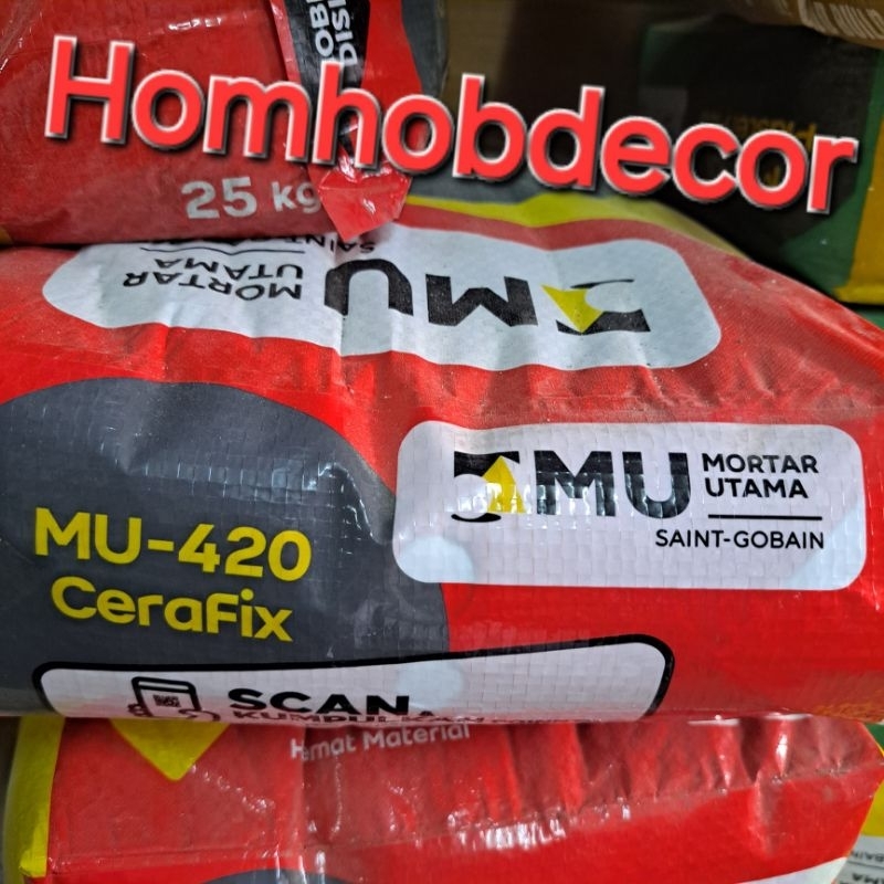 Jual Semen MU 420 Morta Utama instant Gosend | Shopee Indonesia