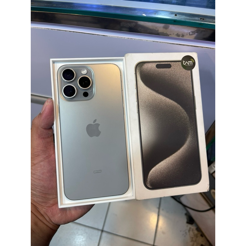 Jual iphone 15 Promax 256gb Natural titanium ibox | Shopee Indonesia