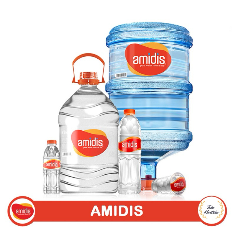 Jual Amidis Air Minum Distilasi - Amidis Galon & Refill 19 L - Amidis Mini Galon 5 Liter ...