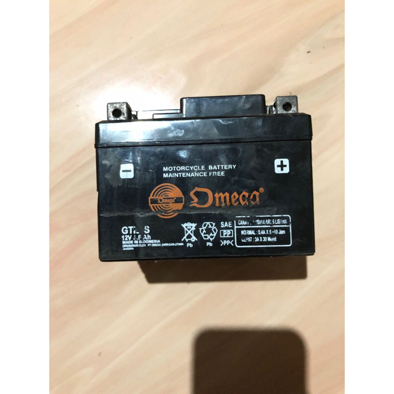 Jual Aku Kering Omega bekas normal | Shopee Indonesia