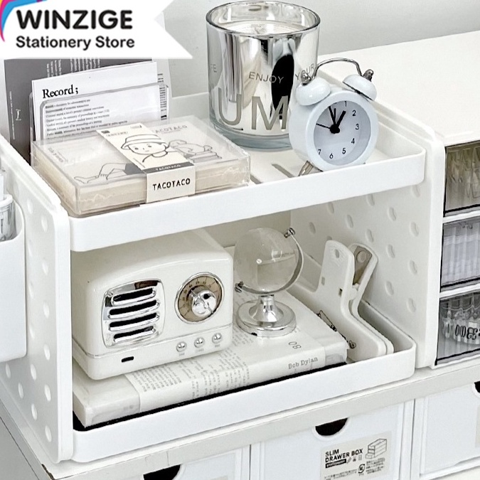 Jual Super Winze Rak Meja with Peg Hole Board Stationery Desktop ...