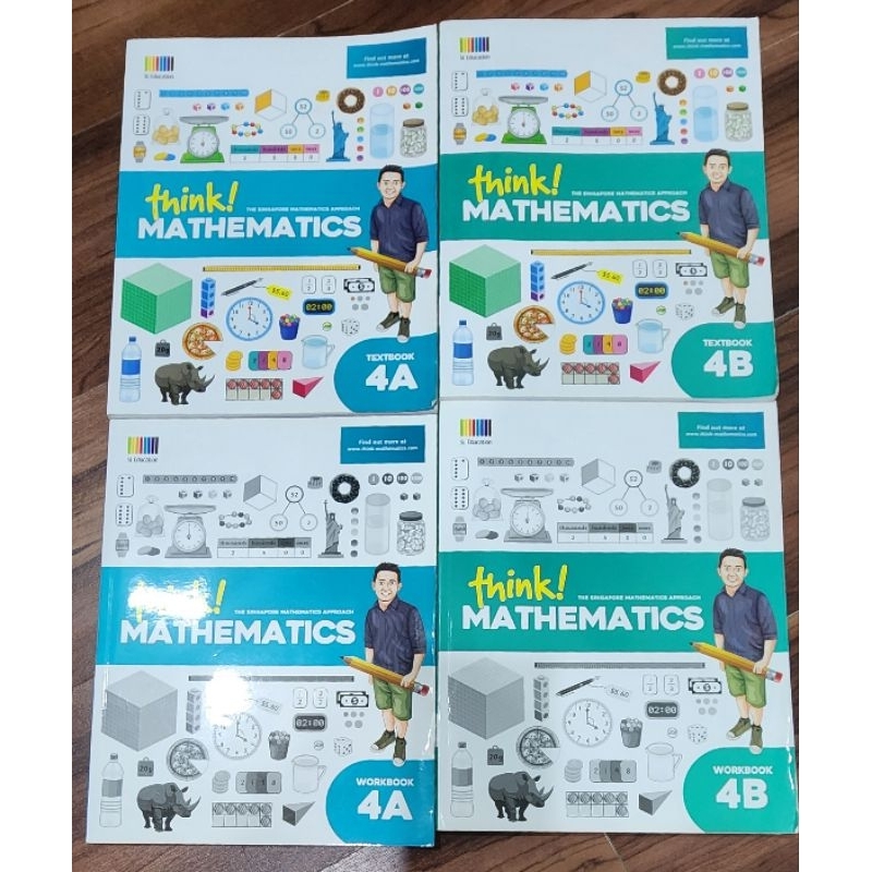 Jual Buku Think Mathematics kelas 4 SD (second) | Shopee Indonesia