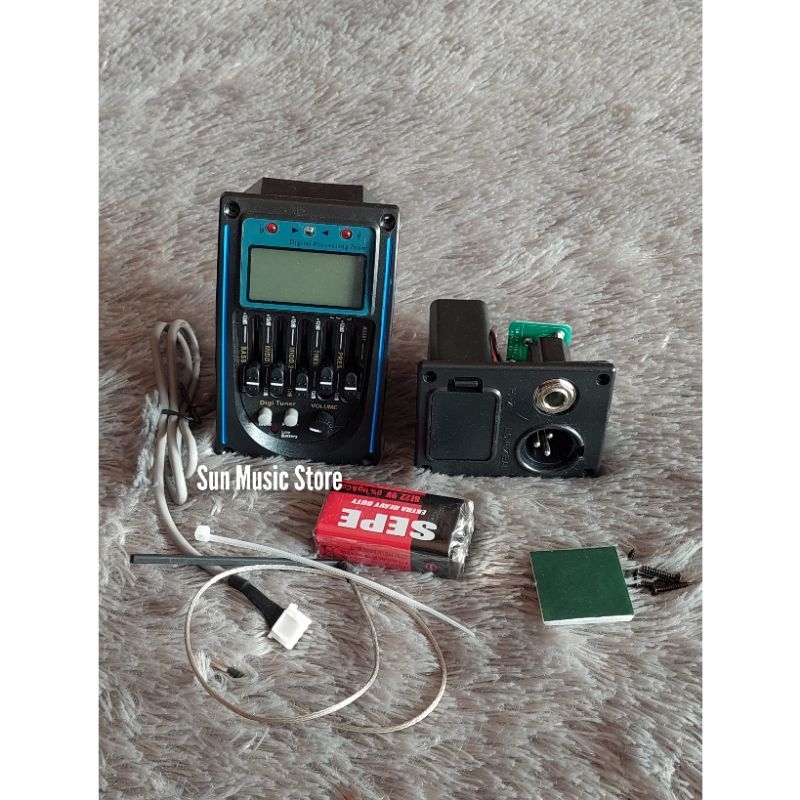Jual Preamp Gitar Akustik LC5 - Equalizer Gitar LC5 Prener Digital ...