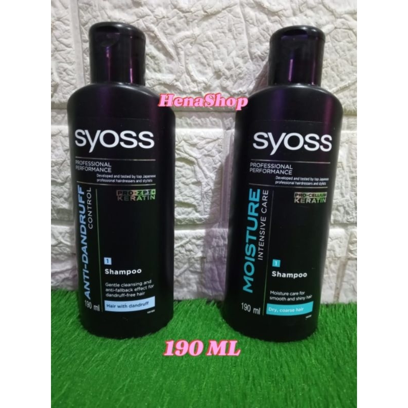 Jual Shampoo Salon SYOSS Keratin Anti-Dandruff dan Moisture Intensive ...