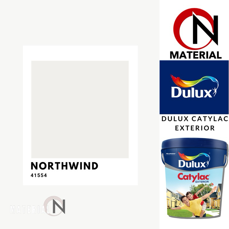 Jual Cat Tembok DULUX CATYLAC 25KG EXTERIOR WALL PAINT Warna Warni ...