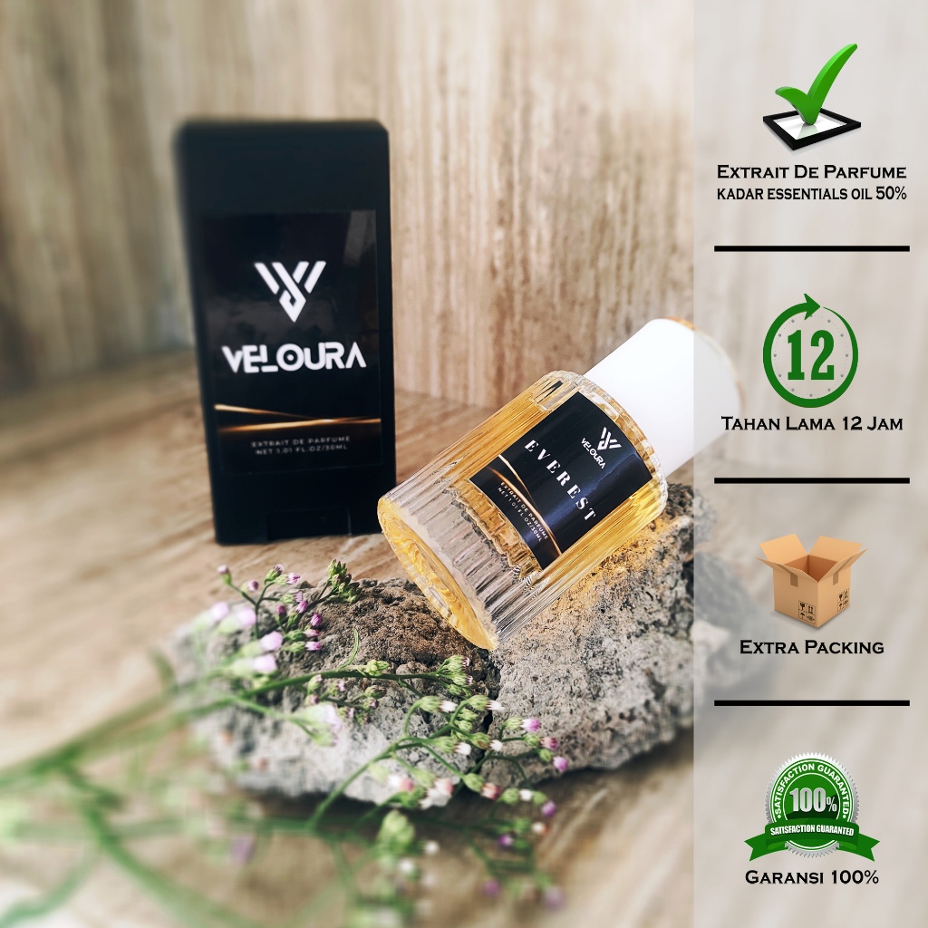 Jual Veloura Everest Extrait De Parfum Minyak Wangi Pria Wanita Unisex ...