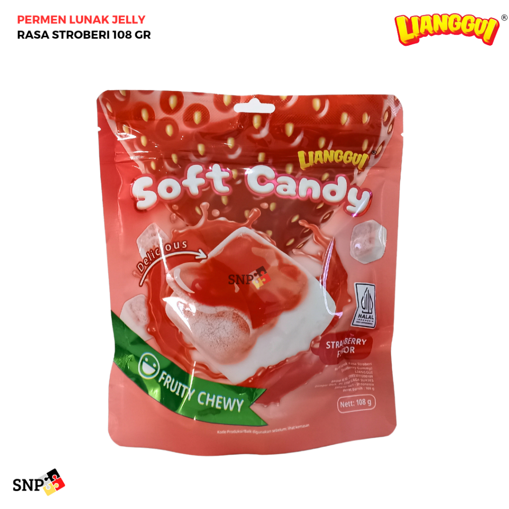 Jual LIANGGUI PERMEN LUNAK SOFT CANDY JELLY ANEKA RASA BUAH 108 GRAM ...