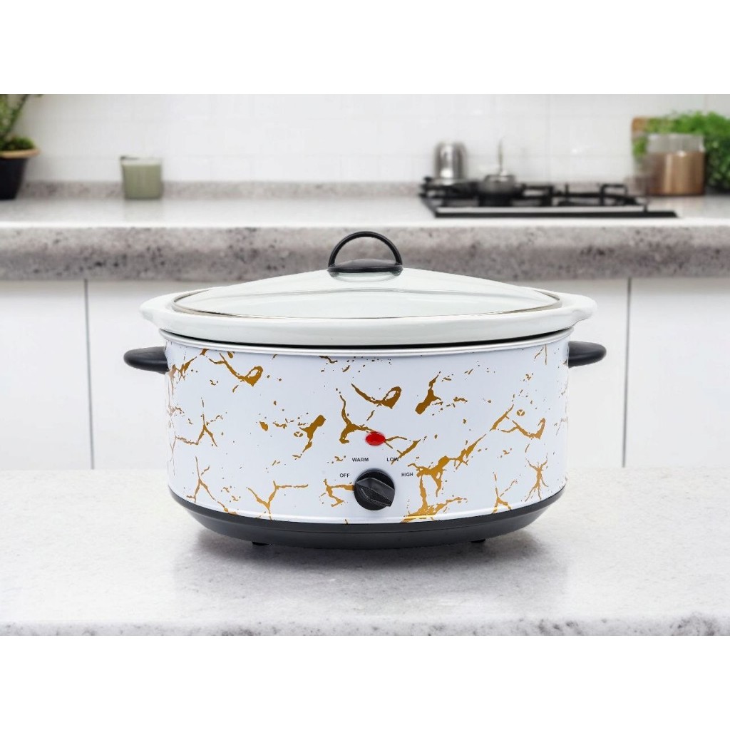 Jual VICENZA Slow Cooker Kapasitas 6,5 Liter Hemat Listrik Suhu Rendah ...