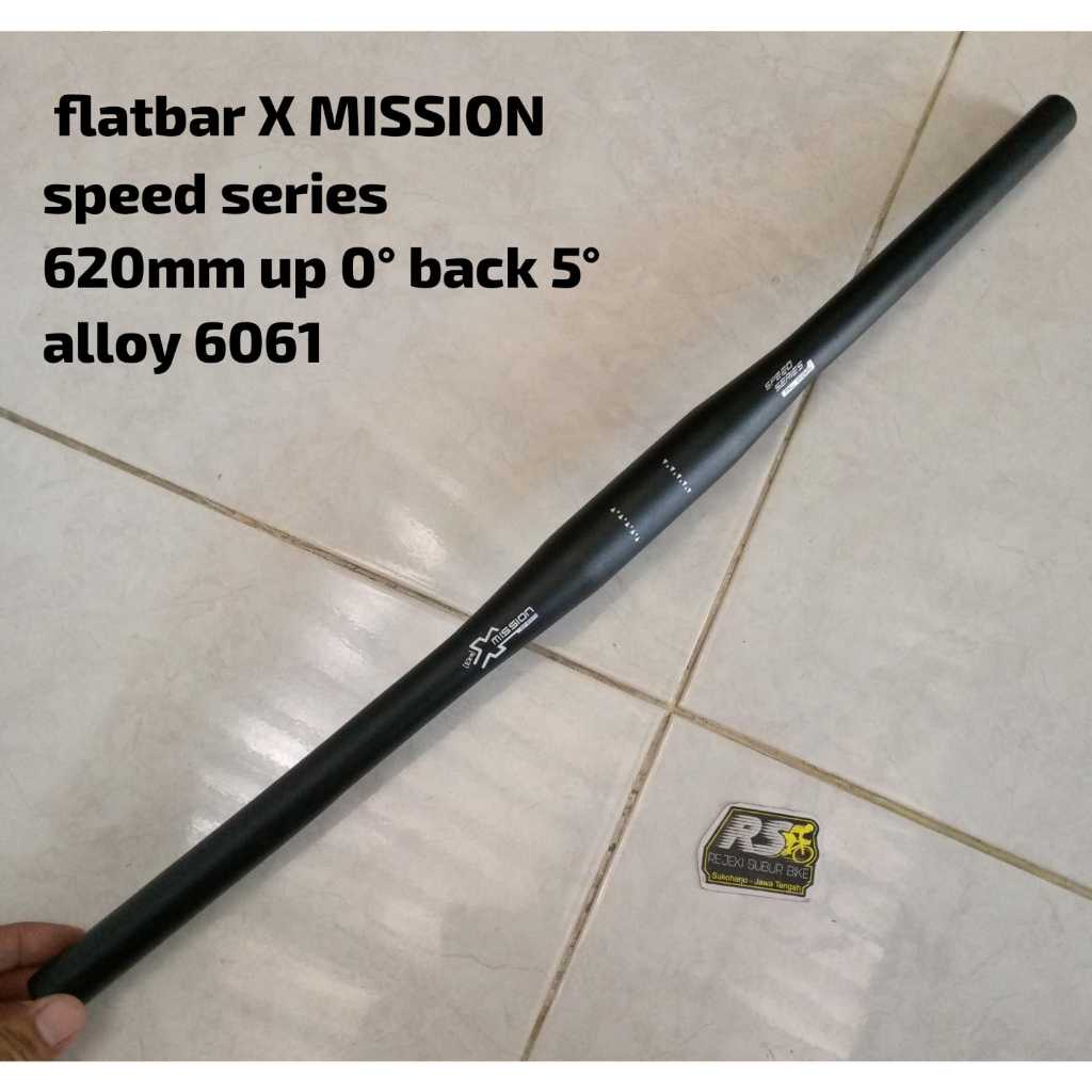 Jual flatbar XMISSION speed series 620 mm XC handlebar stang sepeda ...